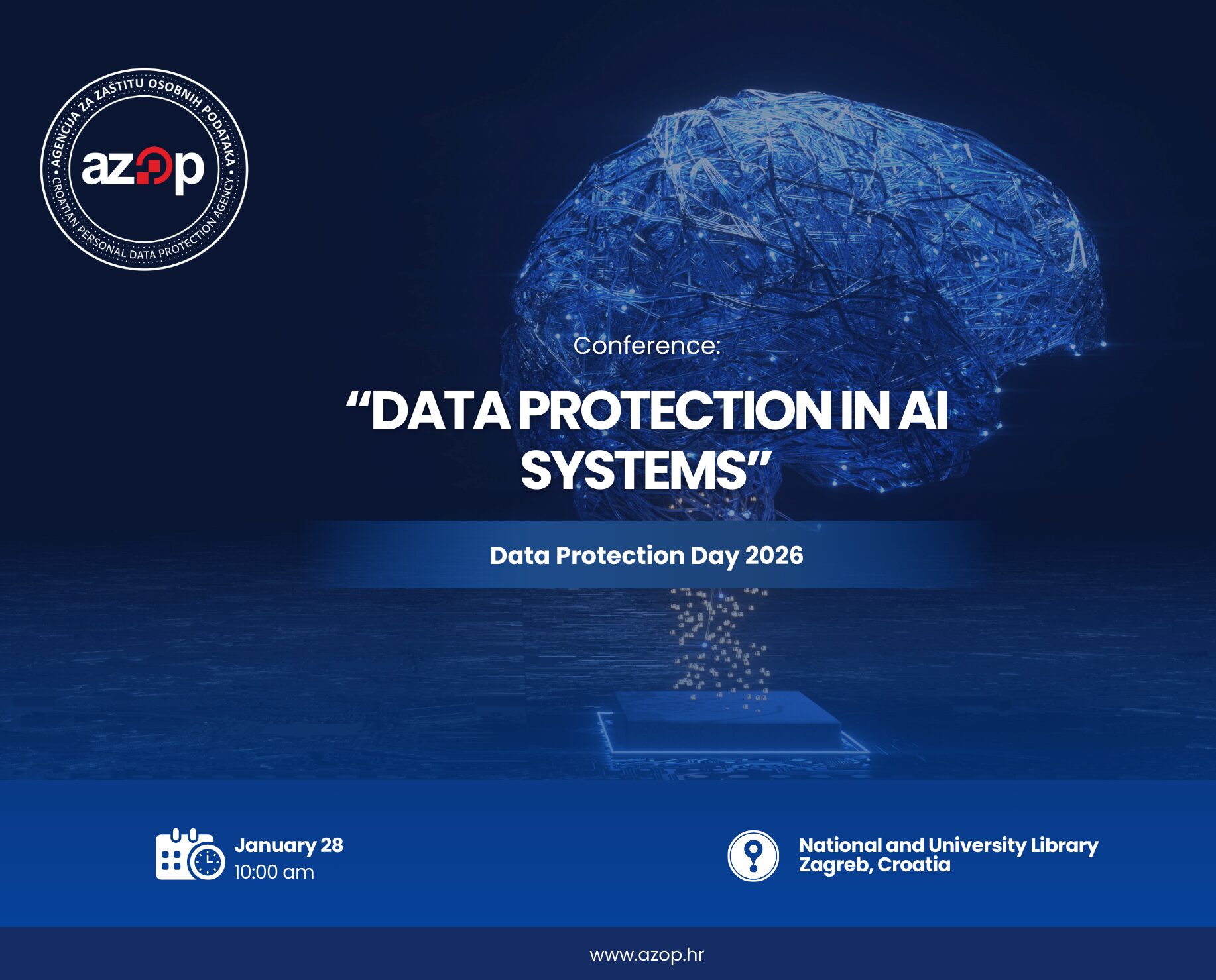 Celebrating Data Protection Day 2026: Conference "Data protection in AI ...